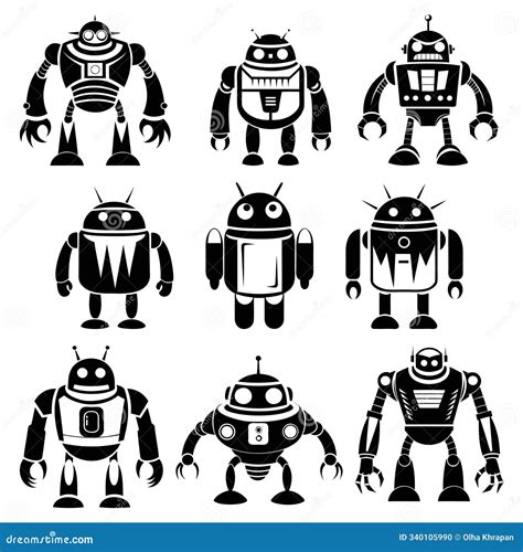 ai robots and androids work with many tools in manufacturing and