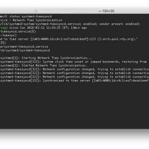 Uhrzeit Ber Systemd Timesyncd Synchronisieren Michis Blog