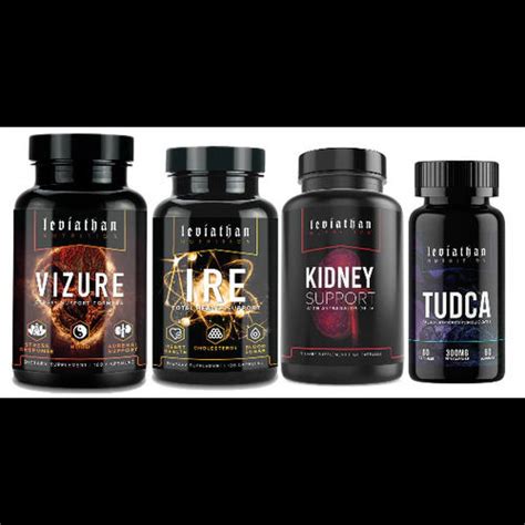 Leviathan Nutrition Total Organ Health And Stress Support Stack Lazada