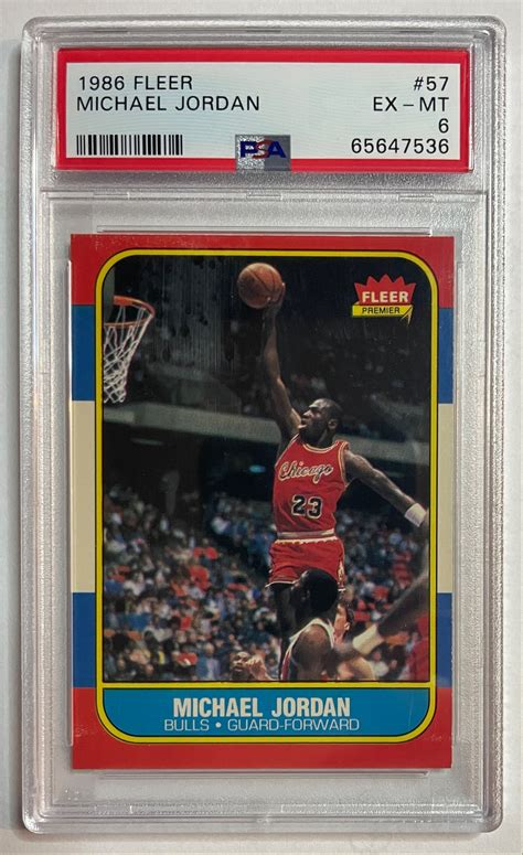 Fleer Michael Jordan Rc Psa Myslabs