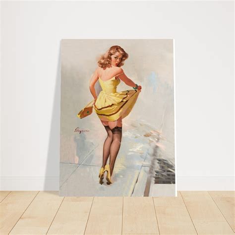 Vintage Gil Elvgren Print Art Print Vintage Decor Vintage Art Print