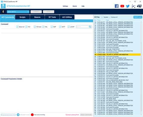 Why Connection Loss During Send Command To Stm32wb