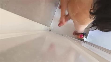 Hidden Shower Jerk ThisVid