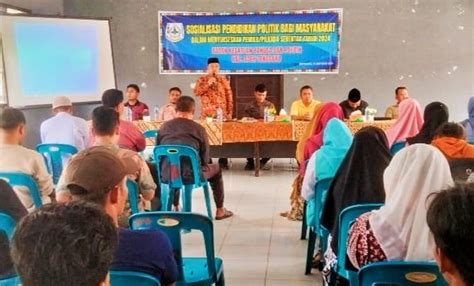 Badan Kesbangpol Aceh Tenggara Bekali Warga Pendidikan Politik The
