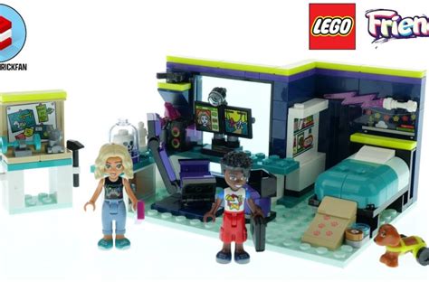 Lego Friends 41755 Novas Room Lego Speed Build Review Brickhubs