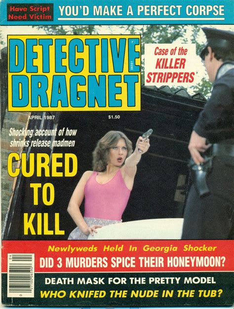 Detective Magazine Heaven Detective Dragnet Cured To Kill