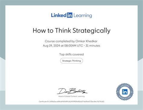 Omkar Khedkar On Linkedin Certificate Of Completion