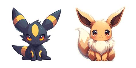 Pokemon Umbreon And Eevee Animated Cursor Sweezy Cursors