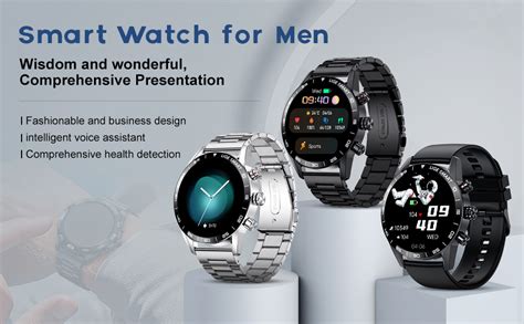 LIGE Smart Watch For Men With Bluetooth Call 1 43 AMOLED Display
