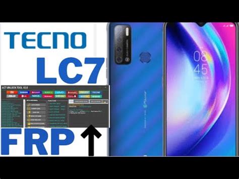 Tecno Pouvoir 4 LC7 Frp Bypass Android 11 YouTube