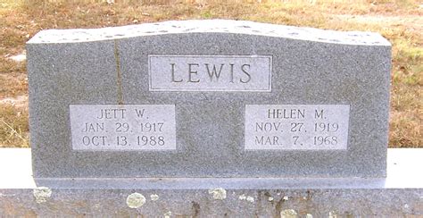Jett Wright Lewis 1917 1988 Find A Grave Memorial