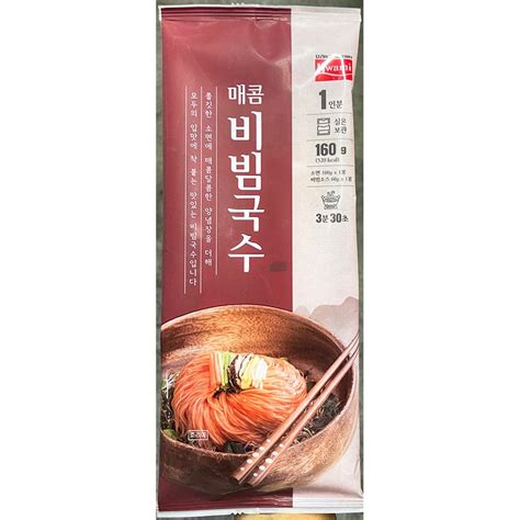 화미 비빔 국수 소스 포함 160g X20 홈플러스 택배배송