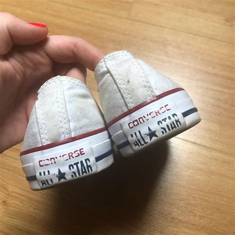 White Converse Low Top High Top Will Be Posted In Depop