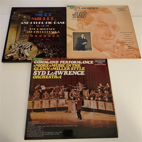 Syd Lawrence Orchestra Vinyl Bundle Glenn Miller Depop