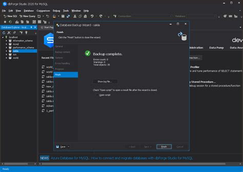 Mysql Dump Tool Backup And Restore Mysql Or Mariadb Database Using Gui