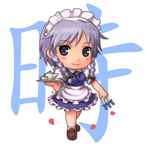 Izayoi Sakuya Touhou Drawn By Namine Danbooru