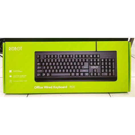 Jual Keyboard Usb Robot Rk20 Shopee Indonesia
