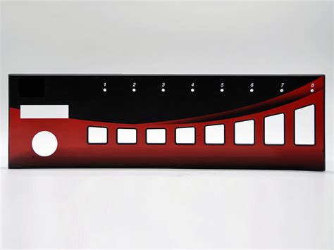 Amplifier Aluminum Front Panels Custom Made Aluminum Components For