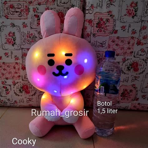 Jual Boneka Cute Baby Sitting Chimmy Tata Koya Ukuran Besar Lampu LED
