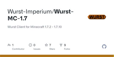 Github Wurst Imperium Wurst Mc Wurst Client For Minecraft