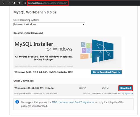 Instalación de MySQL Workbench una guía paso a paso