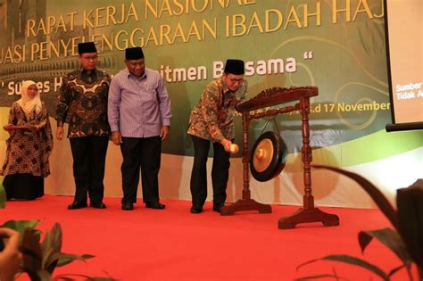 Menag Buka Rakernas Evaluasi Haji Tahun 1437H 2016M Minanews Net