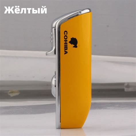 Металлическая газовая зажигалка Cohiba Cohiba, небольшая, долговечная ...