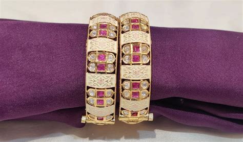 Antique Brass Bangles At ₹ 2190pair Antique Bangle In Mumbai Id