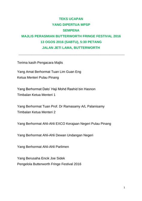 PDF TEKS UCAPAN YANG DIPERTUA MPSP SEMPENA MAJLIS DOKUMEN TIPS