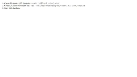 flutter xcode error unable to boot the simulator youtube