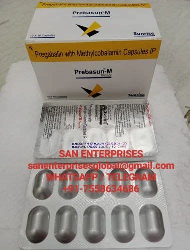 Pregabalin Methylcobalamin Capsules X At Box In Nagpur