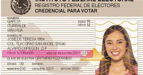 Ine ¿dónde Encuentro El Número Ocr Y La Clave De Elector En Mi Credencial