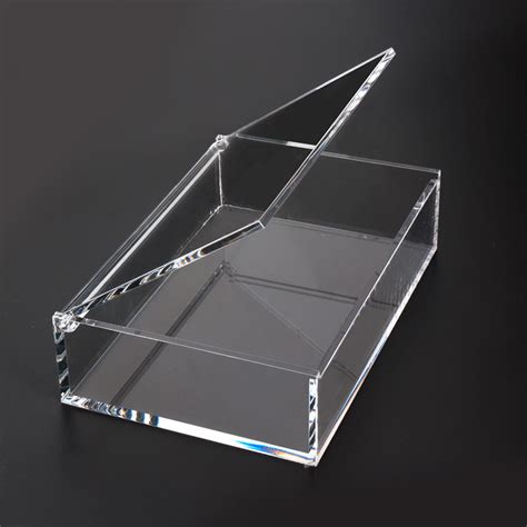 Factory Price Wholesale Small Acrylic Box With Lid