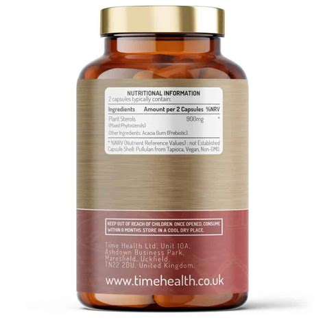 Plant Sterols Beta Sitosterol Brassicasterol Campesterol