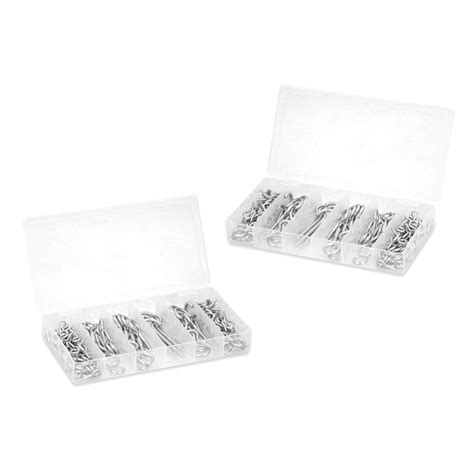 Set Of 302 Small Hook Screws And Eye Screws In 2 Boxes Wood Tools And Deco