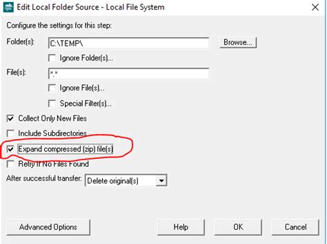 error bad zip file opening entry in zip file progress community