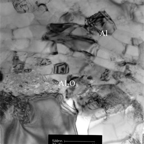 Bright Field Tem Image Of The Undeformed As Cast Microstructure
