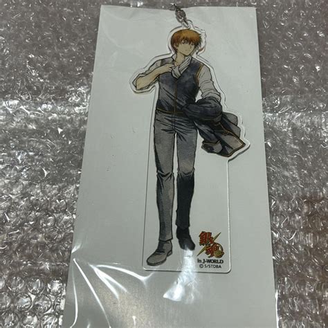 銀魂 J World 花鳥風月 アクリルキーホルダー 沖田 総悟 キーホルダー