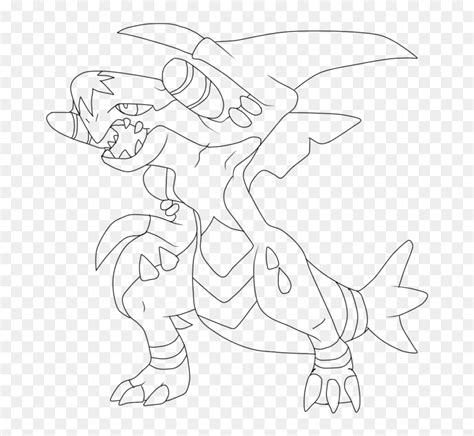 Mpokemon Garchomp Coloring Coloring Pages