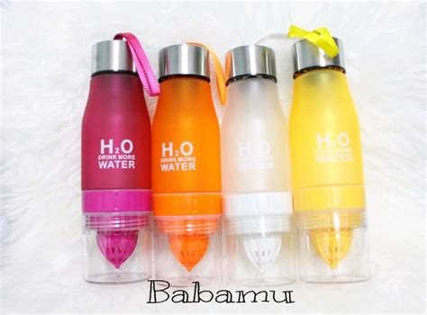 Jual Botol Minum Infused Water H2O Bottle Juicer AP Di Lapak BABAMU