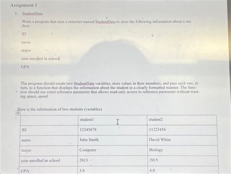 Solved BabeData Using C Write A Program That Uses A Chegg Com
