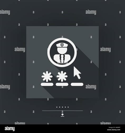 Password Access Concept Icon Stock Vector Image And Art Alamy