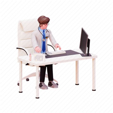 Health Man Professional Doctor Medicine Care Medicals 3d