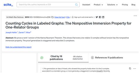 Counting Cycles In Labeled Graphs The Nonpositive Immersion Property For One Relator Groups