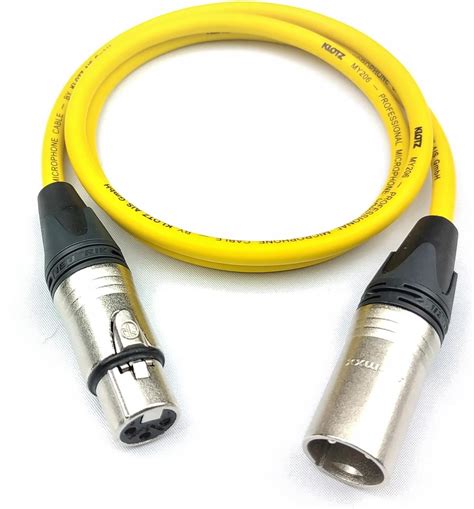 Akcesoria Do Mikrofonu Kabel Mikrofonowy Klotz MY206 Xlr Neutrik 1 M