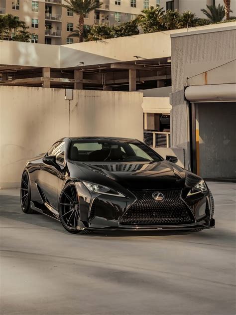 All Black Lexus Lc 500 On New Wheels Is An Absolute Stunner Autoevolution