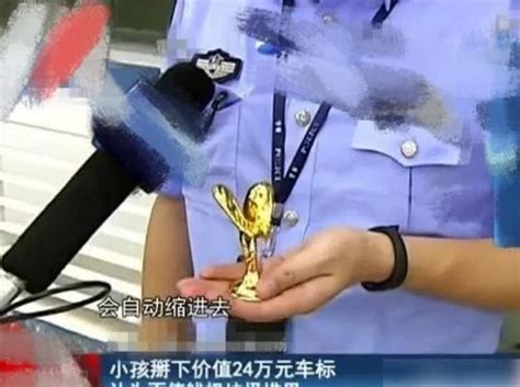 熊孩子掰断劳斯莱斯小金人车标遭到索赔家长怒了啥玩意这么贵 易车