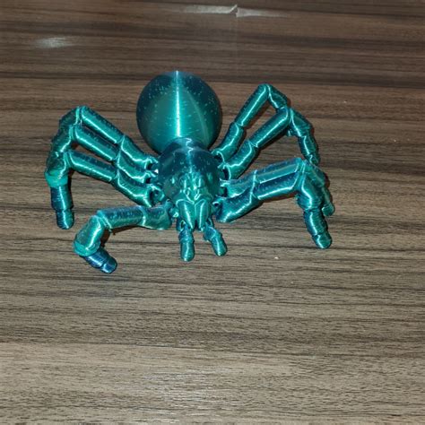 3d Print Of Articulated Tarantula By Crafting3dbutterfly