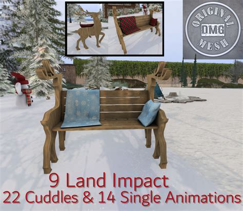 Second Life Marketplace Dmg Reindeer Seat