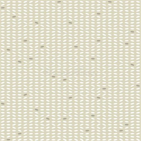 Seamless Pattern With Rice Texture Stock Vector Illustration Of